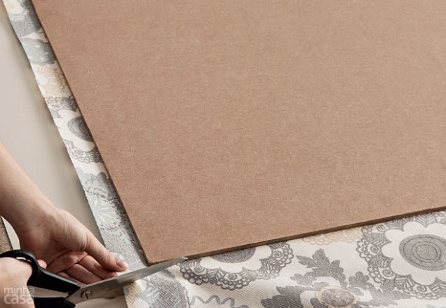 Aprenda a fazer seu próprio painel de tecido | CASA.COM.BR Aprenda a fazer seu próprio painel de tecido | CASA.COM.BR