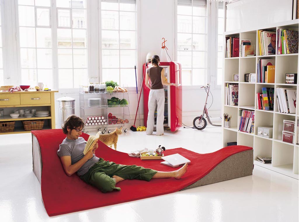 Este tapete “voador” é feito para sentar no chão e relaxar | CASA.COM.BR