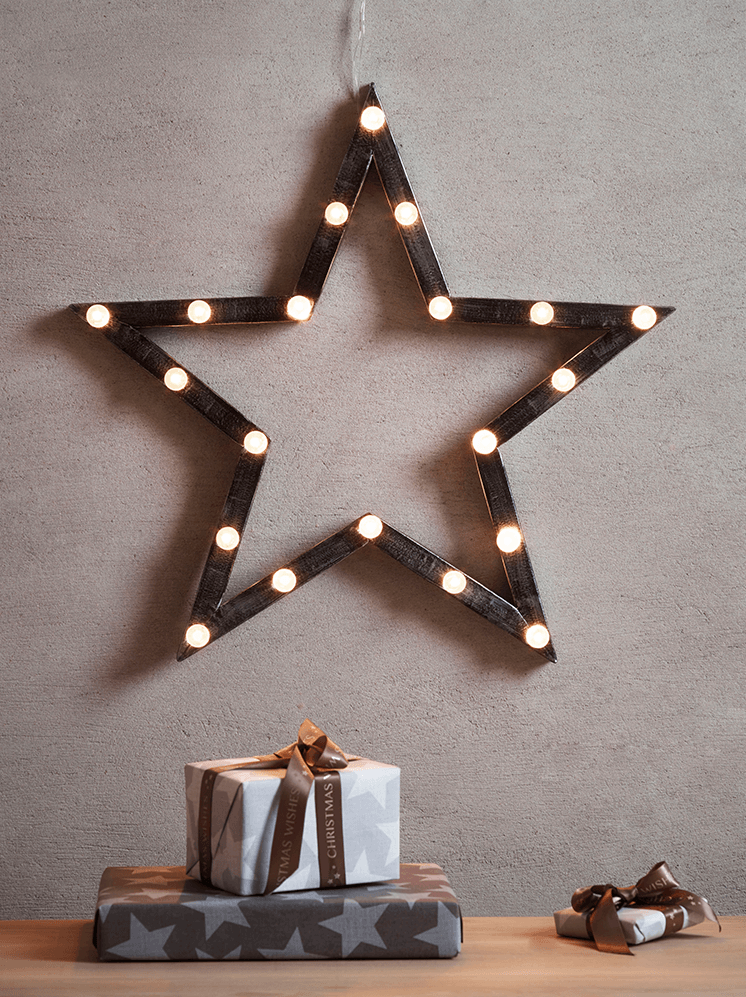 17 ideias de decoração de natal com luzes | CASA.COM.BR