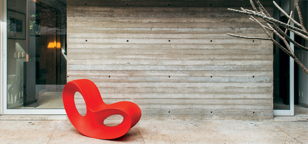 Quatro paredes moldadas em concreto | CASA.COM.BR