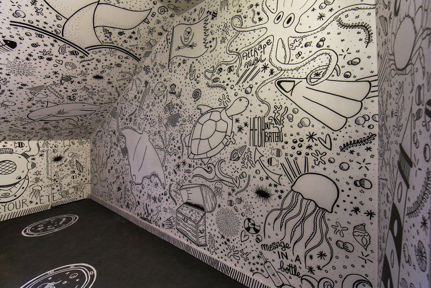 Cem grafiteiros revolucionaram as paredes desta escola em Paris | CASA ...
