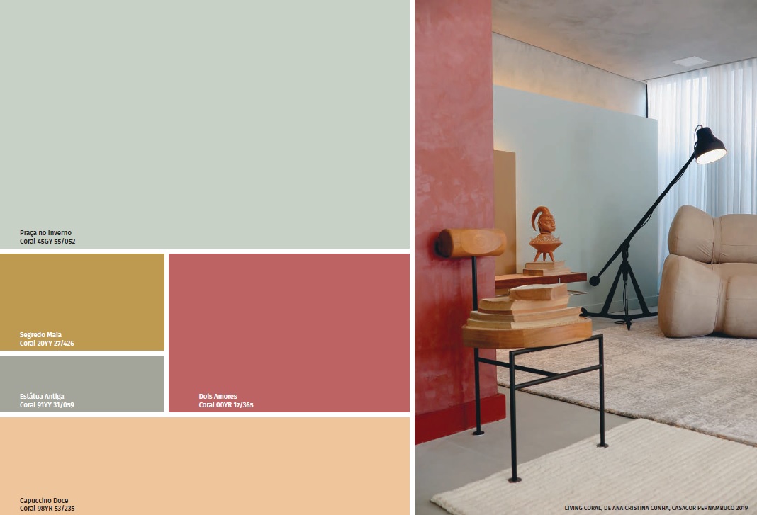 Cores Ancestrais: paleta marca colab de Pedro Ariel Santana e Tintas ...