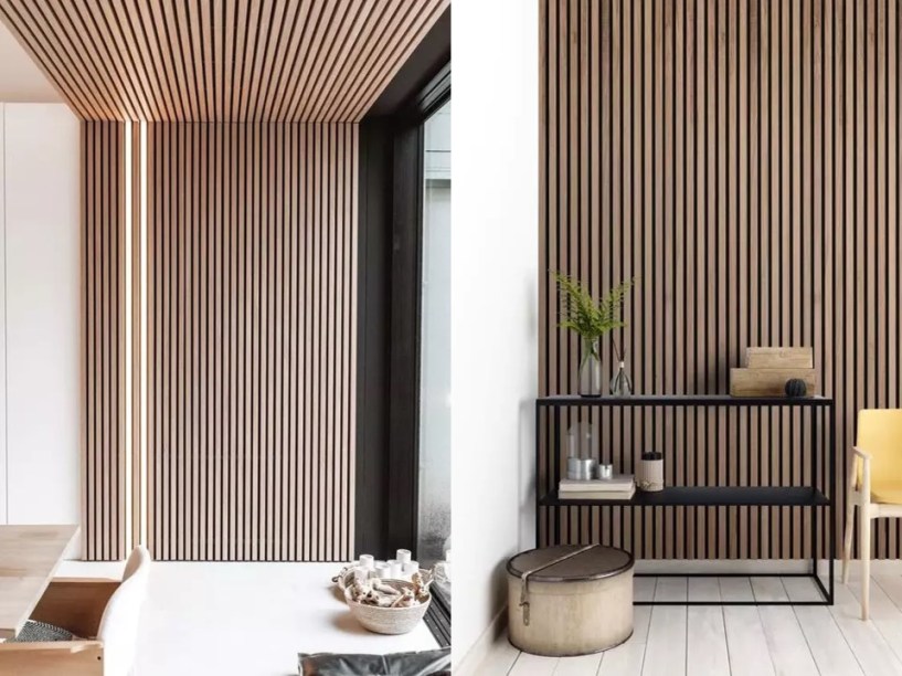 32 ideias de decorações com madeira ripada - OBSiGeN 32 ideias de decorações com madeira ripada - OBSiGeN