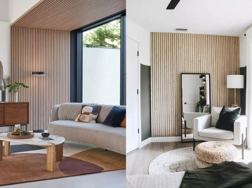 32 ideias de decorações com madeira ripada - OBSiGeN 32 ideias de decorações com madeira ripada - OBSiGeN